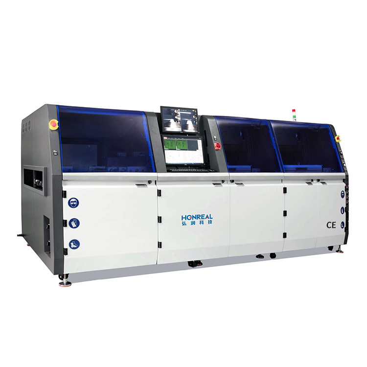 2 Independent Pot Selective Soldering Machine Two Modules Selective ...